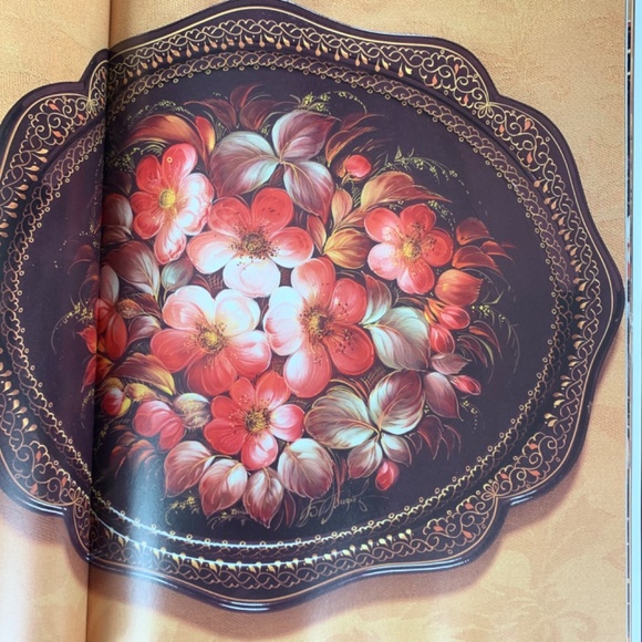 Art | Vintage Book Russian Folk Art Painting Priscilla Hauser Boris ...